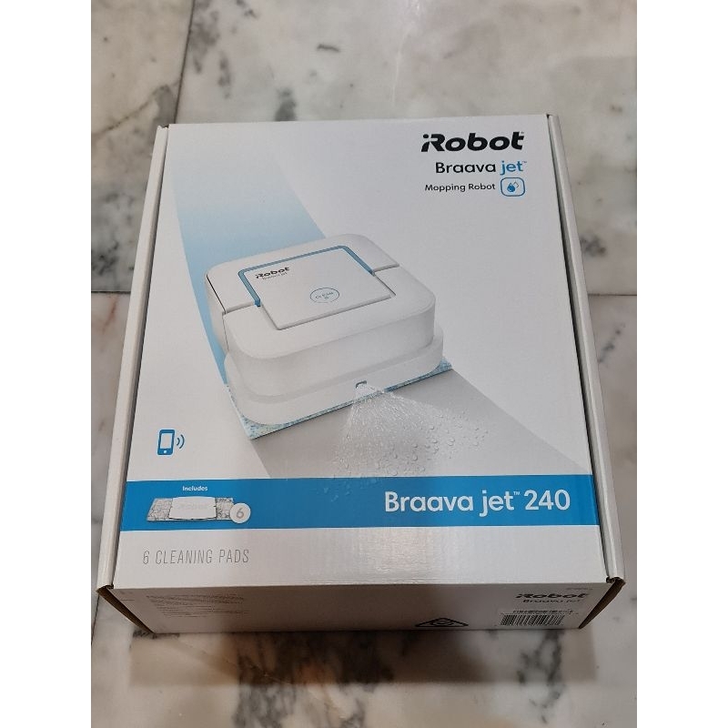 iRobot Bravajet 240 หุ่นยนต์ถูพื้น สภาพดีมาก ราคาถูกสุดๆครับ | Shopee ...