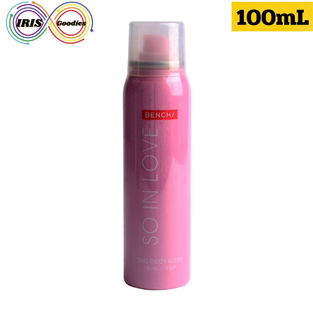 BENCH SO IN LOVE deo body spray 100mL (MD : 10-2024) | Shopee Thailand