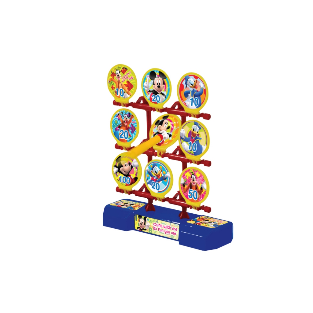 Disney mickey mouse ปืนยิงเป้ากระสุนโฟมสำหรับเด็ก Power Shooter คละสี ...