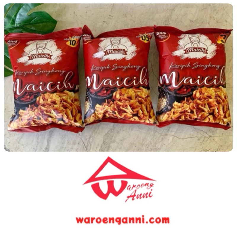 Indonesia Keripik Singkong Maicih 100 gram / Maicih Cassava Chips ...