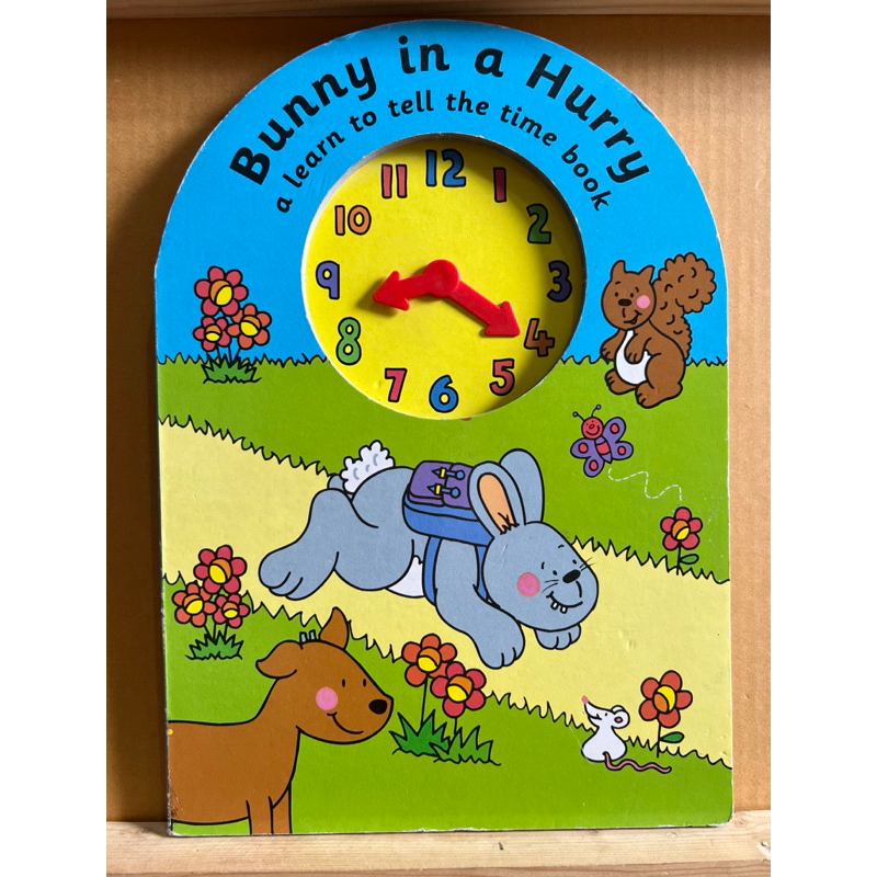 Bunny in a Hurry a learn to tell the time book บอร์ดบุ้ค มือสอง ...