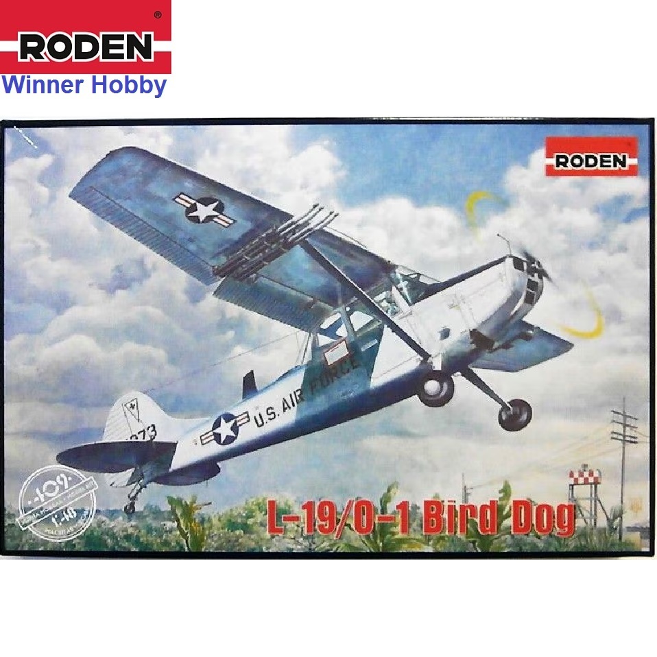 โมเดลเครื่องบิน Roden 409 L-19/0-1 Bird Dog scale 1/48 | Shopee Thailand