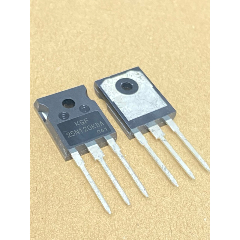 IGBT 25A 1200V (แพ็ค1ชิ้น) IGBT 1200V/50A KGF25N120KDA KECของแท้ใหม่100 ...