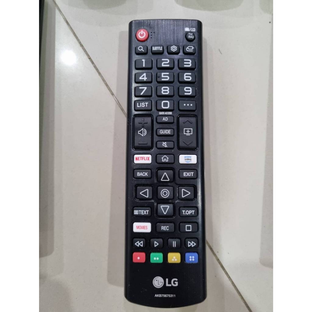 LG รีโมท remote smart tv lg แท้ 100% พาร์ท akb75375608 akb75095303 ...