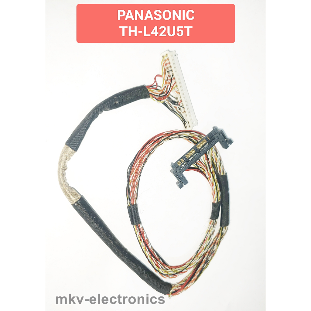 สายLVDS สายแพรเมนบอร์ดต่อกับจอ ทีวีพานาโซนิค รุ่นTH-L42U5T สินค้ามือสอง ...