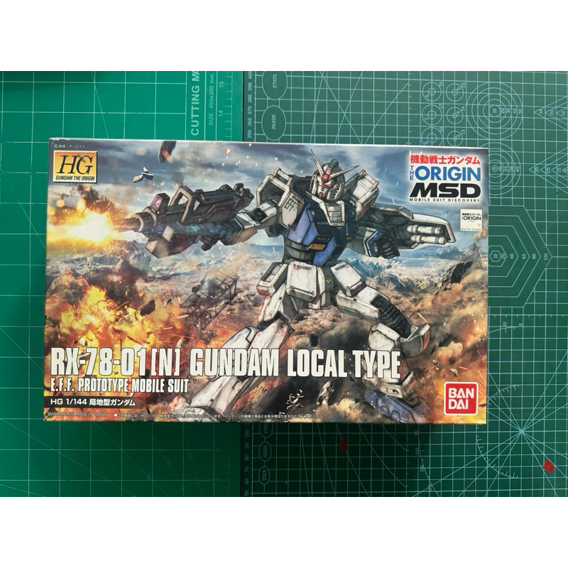 HG THE ORIGIN GUNDAM LOCAL TYPE | Shopee Thailand