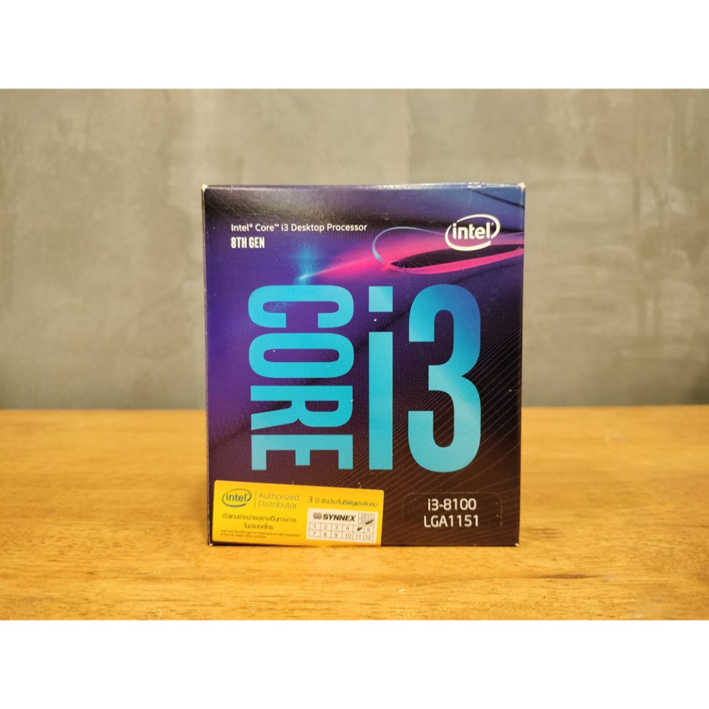 CPU (ซีพียู) 1151 INTEL CORE I3-8100 / I3-9100 / I3-9100F SOCKET1151 เจน8-9ขายรวมในโพสเดียว แถม ...