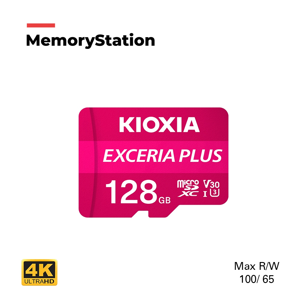 KIOXIA microSD exceria plus 128GB ของแท้จากประเทศญี่ปุ่น MAX READ 100MB/s WRITE 85MB/s | Shopee ...