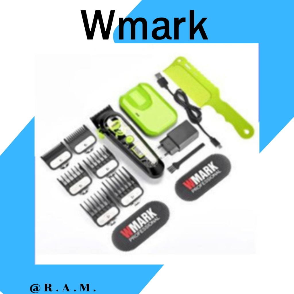 WMARK รุ่น NG-130 ปัตตาเลี่ยนตัดผม ไร้สาย Wireless Charging ฟันคม เครื่องแรง | Shopee Thailand