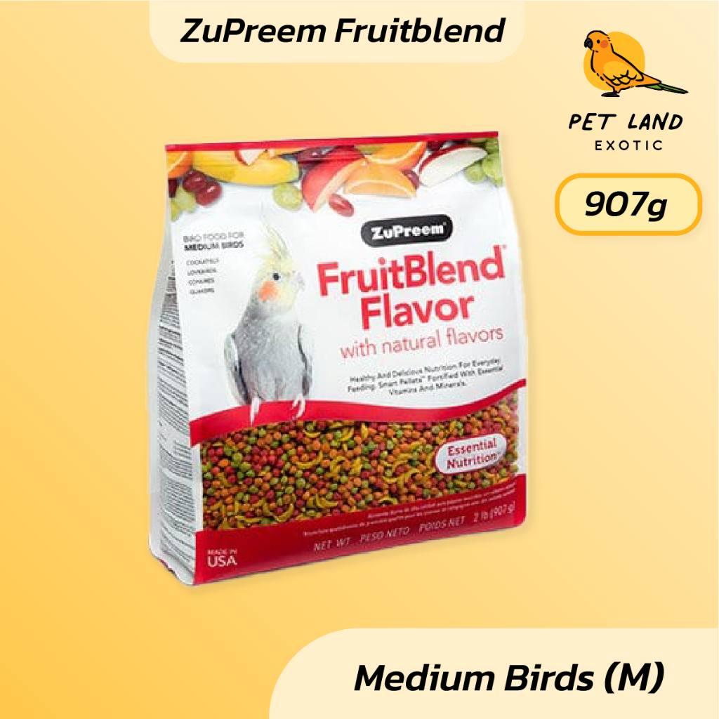 ZUPREEM FruitBlend flavor ผลไม้อัดเม็ดสำเร็จรูปถุงแดง ยกถุง907g | Shopee Thailand