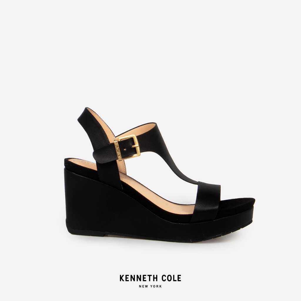 KENNETH COLE รองเท้าส้นตึกผู้หญิง รุ่น CAMI BLACK สีดำ ( WED ...