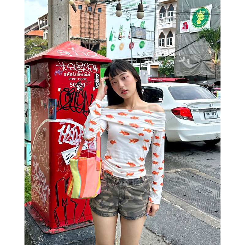 MAITRI STUDIO - Pla Thong Top | Shopee Thailand