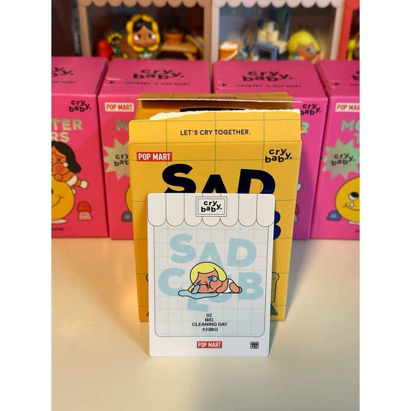 CRYBABY Sad Club Series Scene**ของแท้,เช็คการ์ด,ไม่แกะซอง** | Shopee ...