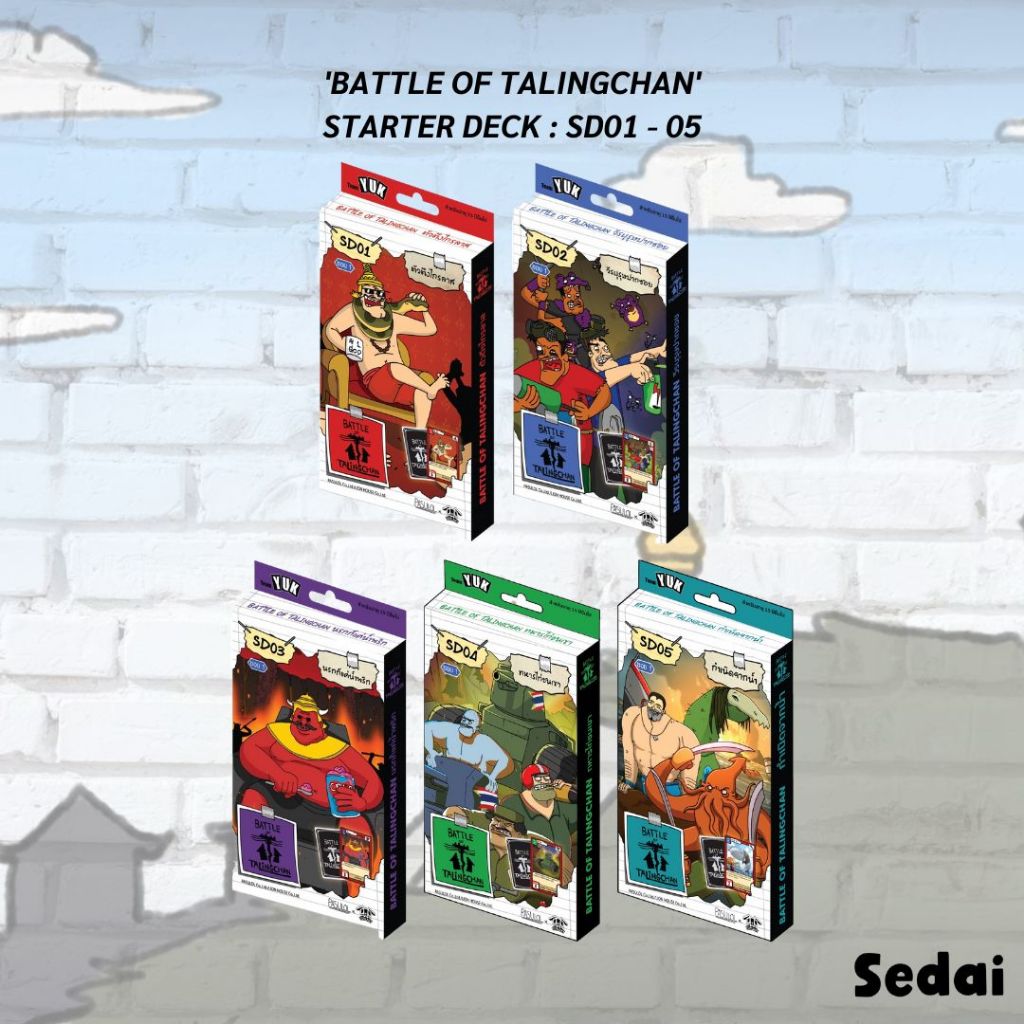 [Battle of Talingchan] Starter Deck : SD01 - SD04 | Shopee Thailand