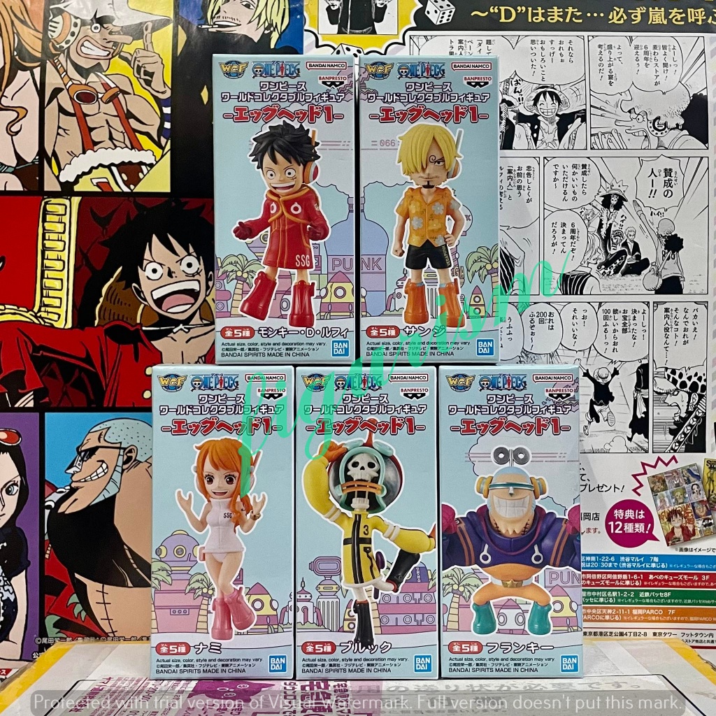 🔥 WCF Egghead one piece วันพีซ Vol.1 🔥 แท้ ลิขสิทธิ์ญี่ปุ่น💯 | Shopee ...
