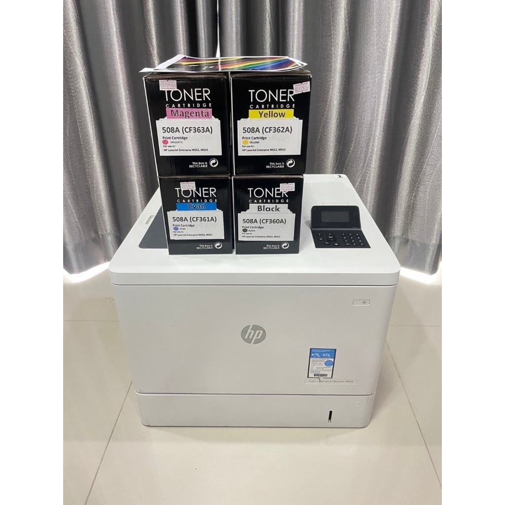 เครื่องปริ้นเตอร์ สี มือ 2 ยี่ห้อ HP Color LaserJet M552 | Shopee Thailand