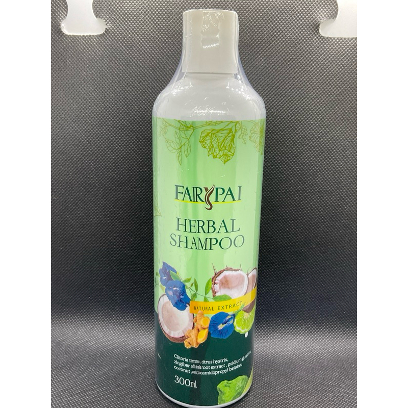 แชมพู แฟรี่ปาย Fairy Pai Shampoo แชมพูสมุนไพร ลดผมร่วง ลดรังแค 300 ml ...