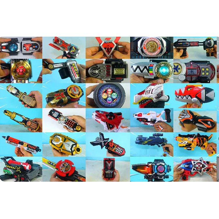 DX รวมที่แปลงร่างขบวนการเซ็นไต Super Sentai Henshin 2005 - 2019 (Magiphone,Shodo phone,Mobirate ...