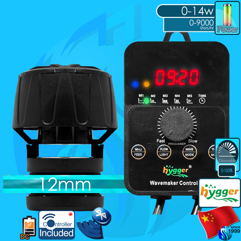 Hygger DC Wave Maker HG-112 8w / 14w ปั๊มทำคลื่น ปั๊มสร้างคลื่น ปั๊มน้ำ ...