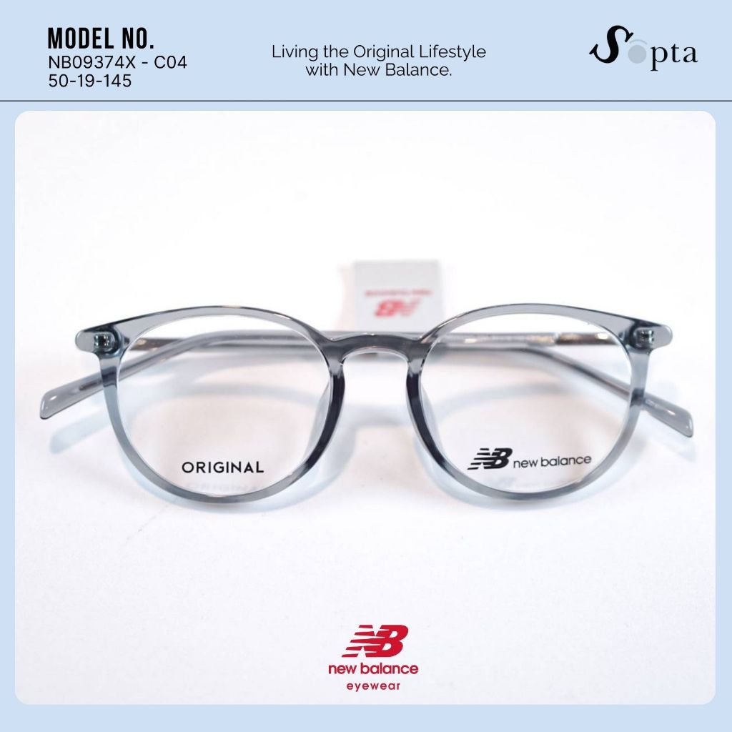 แว่นตา แว่น New Balance Original กรอบแว่น นิวบาลานซ์ รุ่น NB09374X สี ...