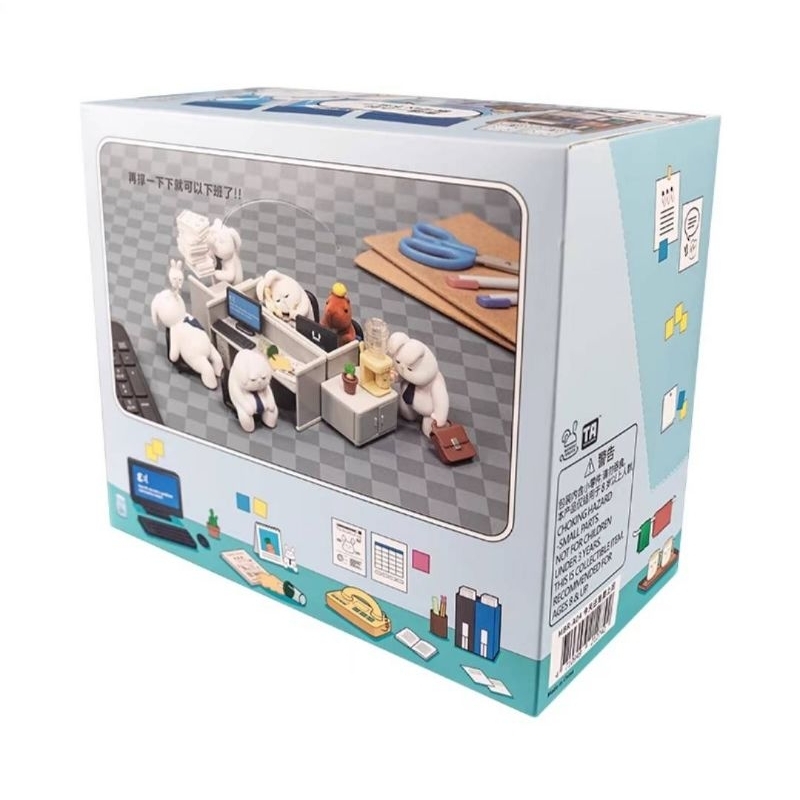 (พร้อมส่ง)Monday Bruce V1 V2 V4 V5 V6 กระต่ายในวันทำงาน แบบยกบ็อกซ์🐰💼 ...
