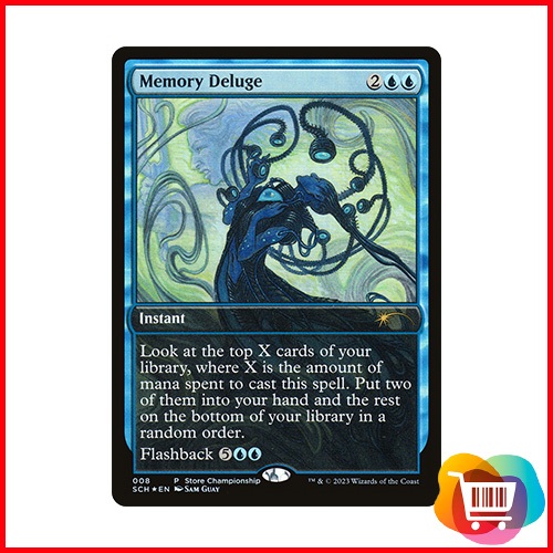 [MTG] Memory Deluge [Promo] [Foil] | Shopee Thailand