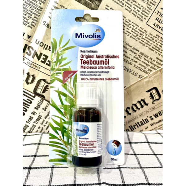 ที ทรี อยยล์ 100%30 มล. Mivolis Tea Tree Oil 100% 30 ml (Teebaumol ...