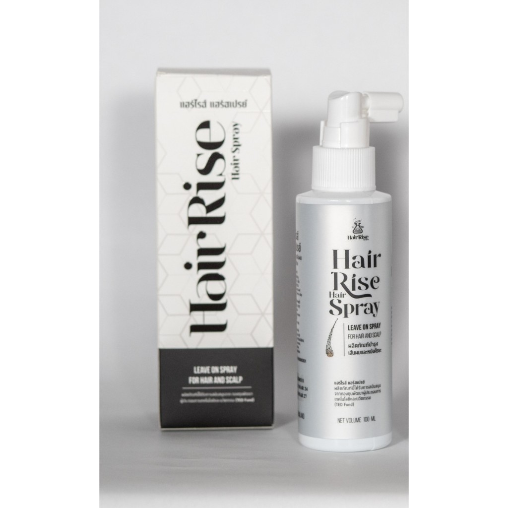 Hair Rise Hair Spray (100ml) แฮร์ไรส์ สเปรย์บำรุงเส้นผมและหนังศีรษะ ...