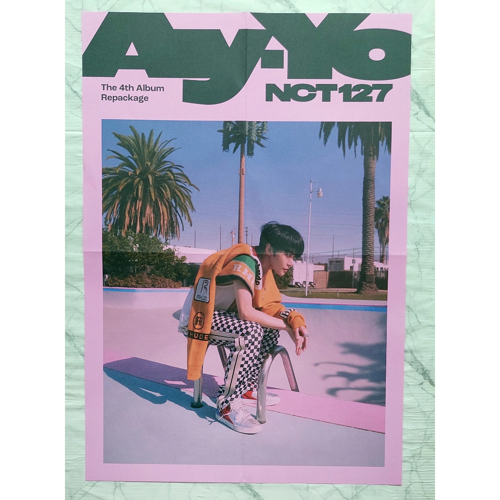 Folded Poster โดยอง จาก อัลบั้ม NCT 127 - Ay-Yo Album เวอร์ A ของแท้ ...