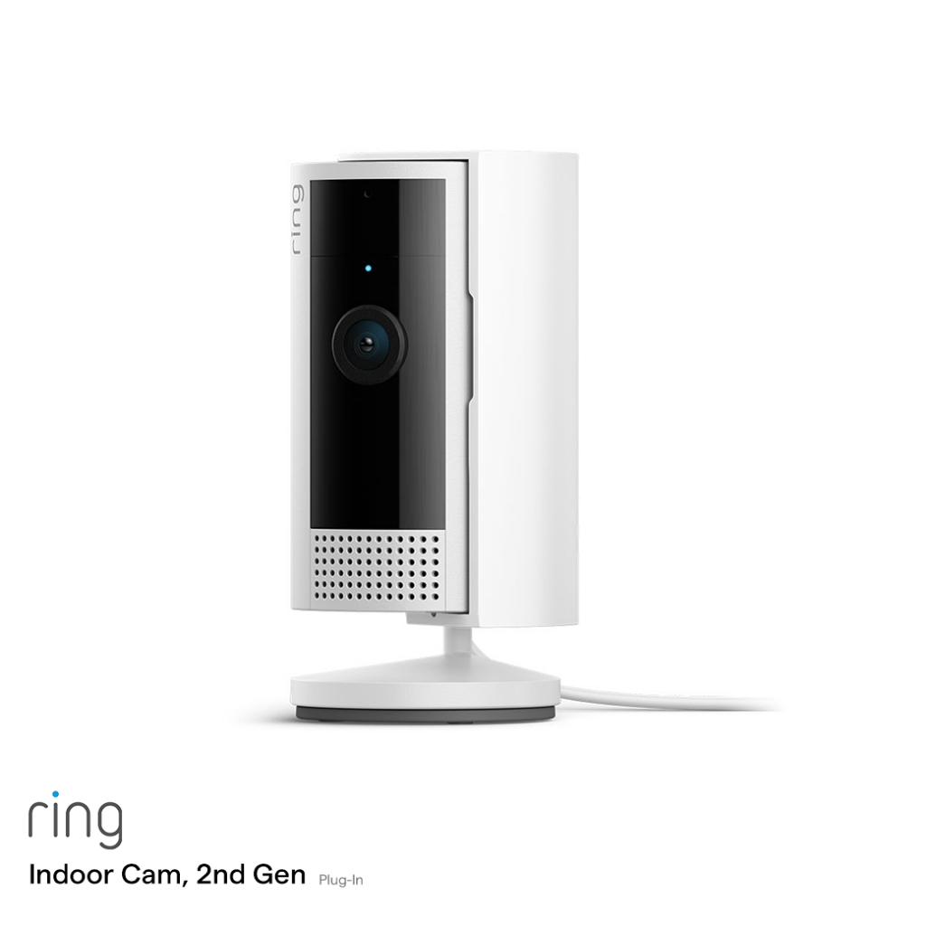 กล้องวงจรปิด Ring Camera Indoor Cam (2nd Gen) Plug-In ดูภาพ แจ้งเตือน ...