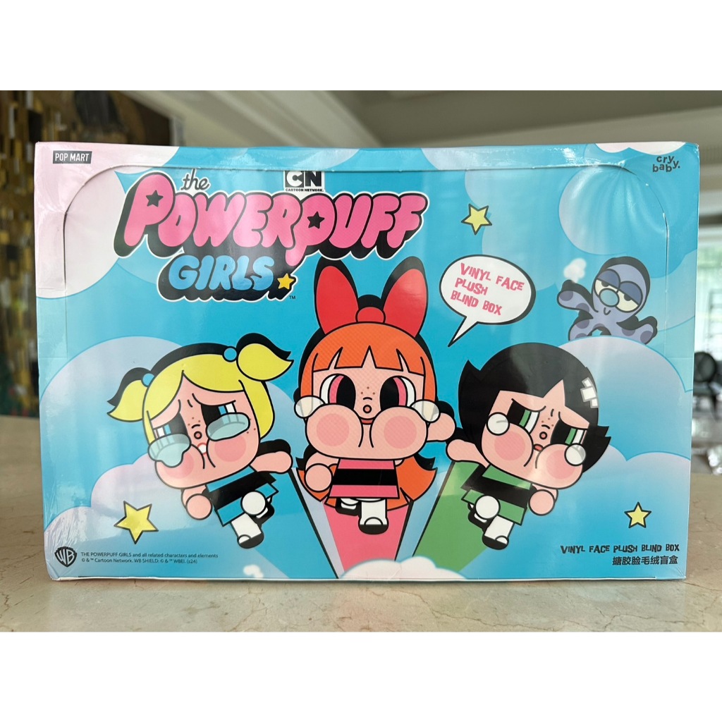 พวงกุญแจ แบบสุ่ม CRYBABY × Powerpuff Girls Series-Vinyl Face Plush ...