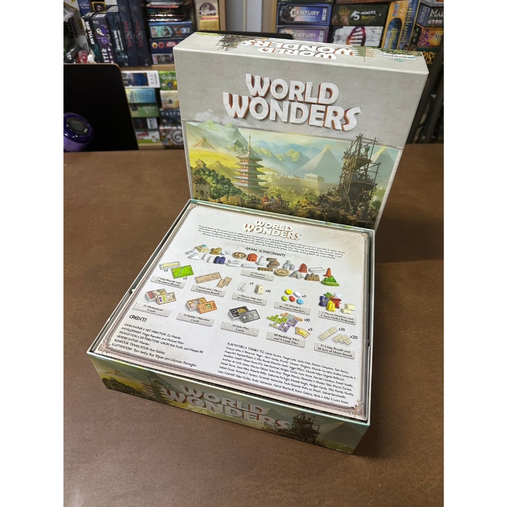 [Plastic] World Wonder Board Game: Organizer - ชุดกล่องจัดเก็บอุปกรณ์ ...