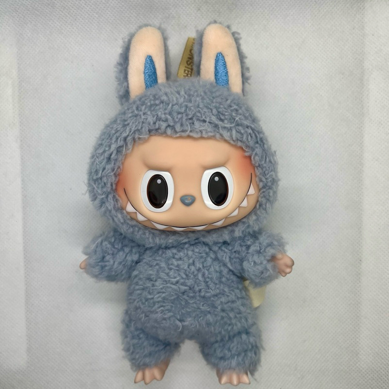 Labubu ตุ๊กตา Macaroon , Sea Salt coconat (ฟ้า) | Shopee Thailand