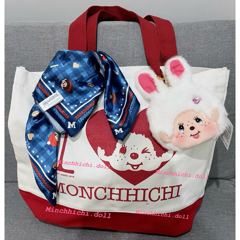 (เก็บโค้ดลด30%) Monchhichi &Chimutan Lover bag กระเป๋า ม่อนชิชิ ผ้าพันคอ ม่อนชิชิ | Shopee Thailand