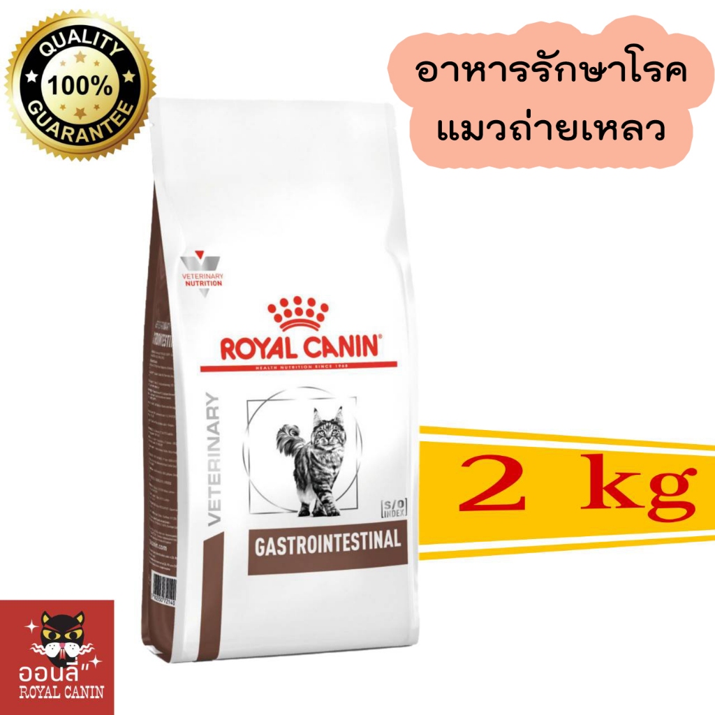 Royal canin GASTROINTESTINAL cat 2 kg อาหารแมวรอยัลคานินโรคทางเดินอาหาร ...