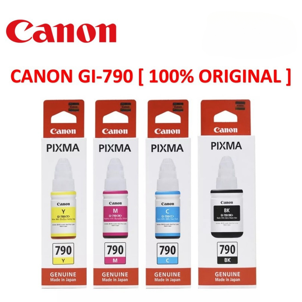 CANON GI-790 BK/GI-790C/GI-790M/GI-790Y G2000/2010/1000 | Shopee Thailand
