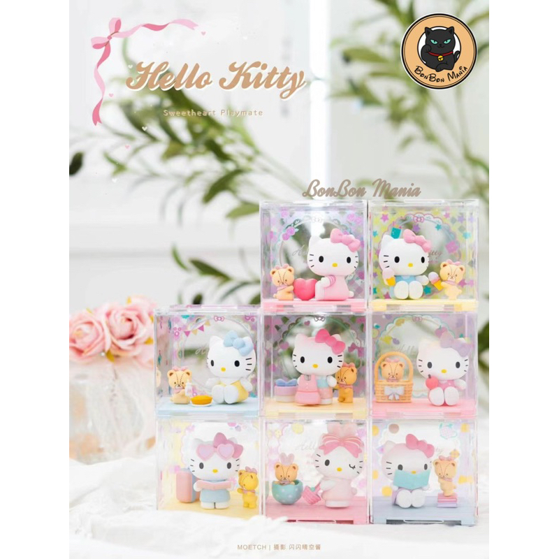 [แบบสุ่ม]♥️Moetch Sanrio Hello Kitty Sweetheart Playmate series Mini ...