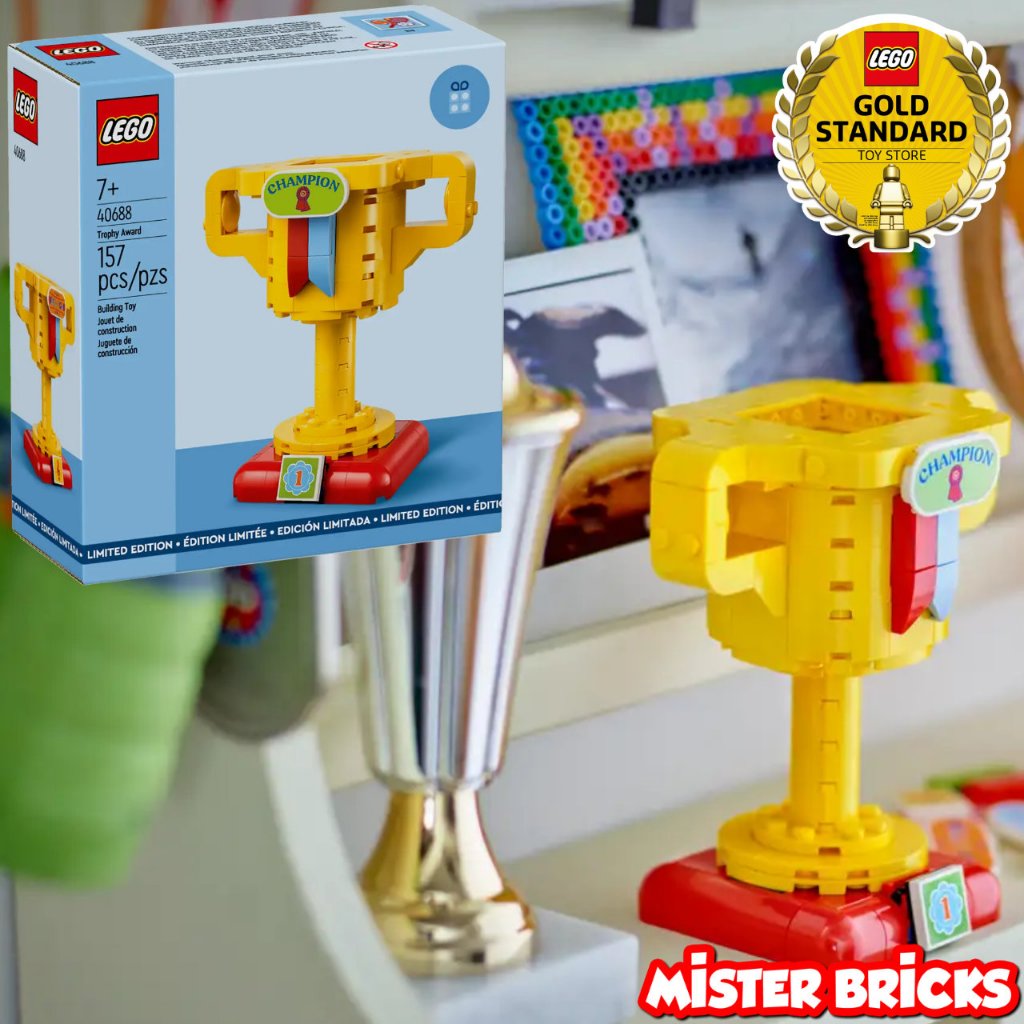 LEGO® Trophy Award - ถ้วยรางวัลปรับแต่งได้ สำหรับวันแม่, วันพ่อ, เพื่อน ...