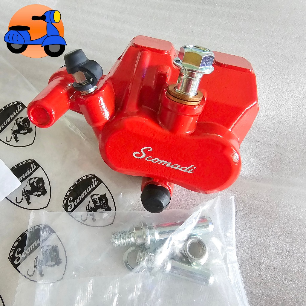 ชุดปั้มดิสก์เบรคหน้าล่าง คาร์ลิปเปอร์เบรคหน้า พร้อมผ้าเบรค Front ...