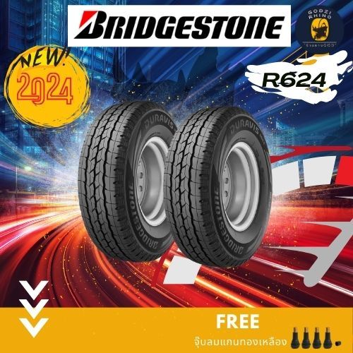 BRIDGESTONE รุ่น DURAVIS R624 215/75R14 225/75R14 225/75R15 ยางใหม่ปี ...