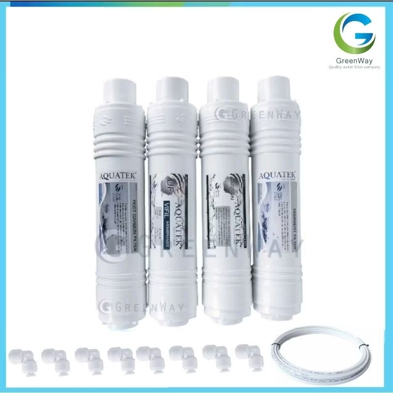 AQUATEK AM 100 ชุดไส้กรอง 4 ขั้นตอน ระบบ UF ฟรี!!! ข้องอ 8 ชิ้น ...