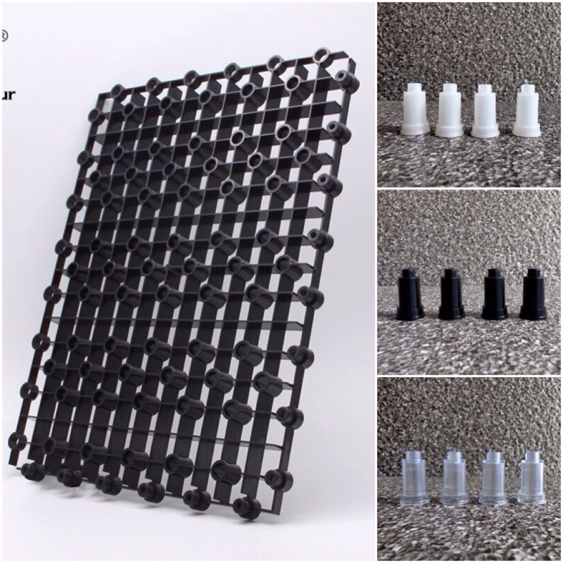 ตะแกรง Multi-function Plate ขนาด 202 x 265 mm. วางปะการังและมิเดียใน ...