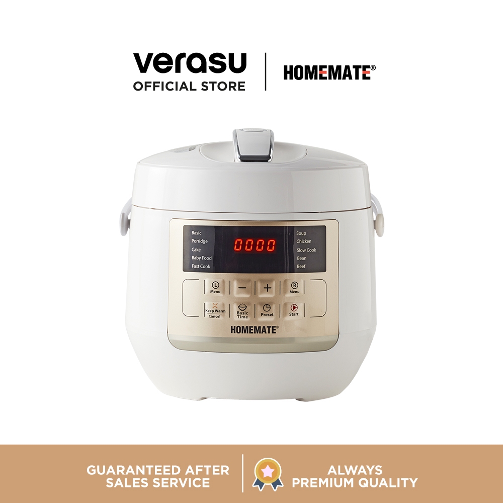 HOMEMATE หม้ออัดความดัน 3 ลิตร รุ่น HOM-12LC62 | Shopee Thailand