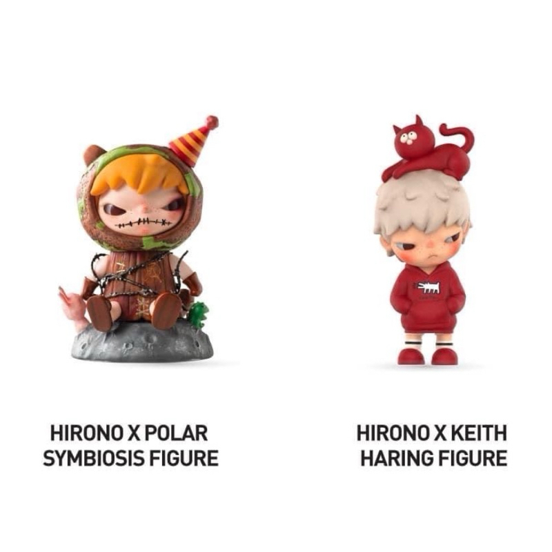 (พร้อมส่ง) Hirono x Polar Symbiosis Figure + Hirono x Keith Haring ...