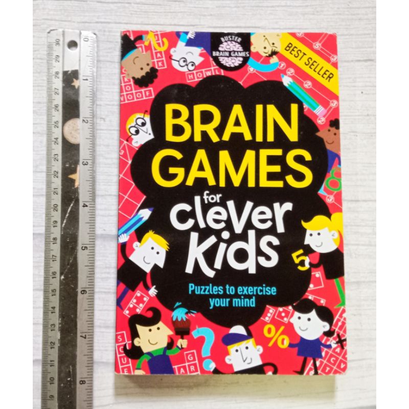 Sale อ่านก่อนนะคะ Brain Games for Clever kids หนังสือ กิจกรรม ลับสมอง ...