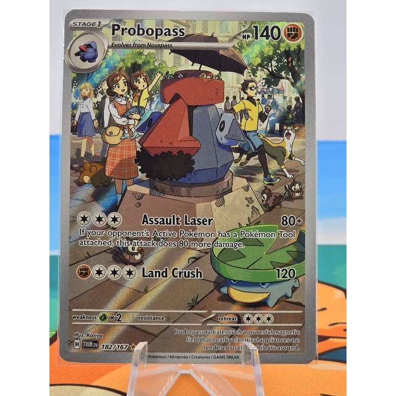 Pokemon Card "Probopass AR 182/167" ENG Twilight Masquerade | Shopee ...