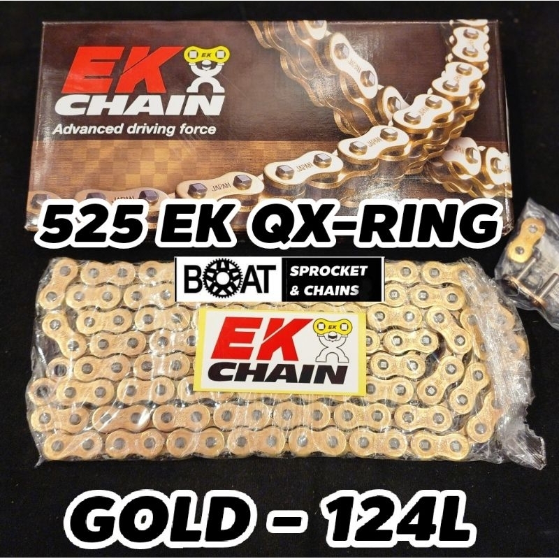 โซ่ Ek x ring ขนาด 525 รุ่น SRX2 Made In Japan 🇯🇵 ของแท้100% ร้านโบ๊ท ...