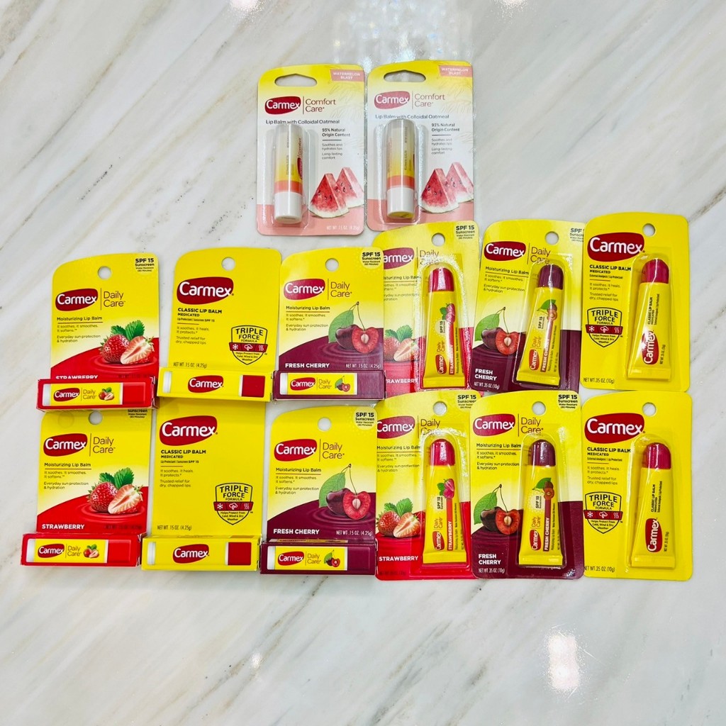 ลิปบาล์มสูตรยอดนิยม CA RMEX Lip Balm SPF15 ลิปสติกคาร์เม็กซ์ มีหลาย ...