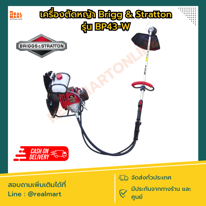 เครื่องตัดหญ้าข้ออ่อน Briggs & Stratton รุ่น BP43-W | Shopee Thailand