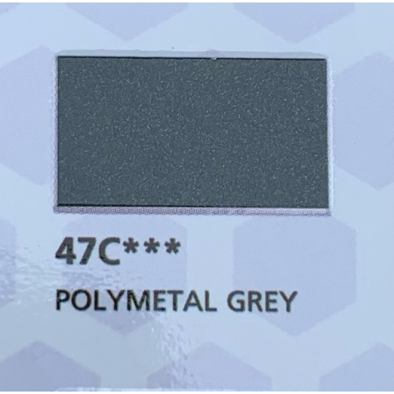 สีพ่นรถยนต์ 2K มอริสัน สีเทา มาสด้า Mazda (Polymetal Grey Met ) ( 47C ...